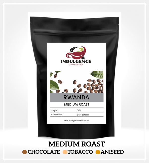 RWANDA - MEDIUM ROAST – Indulgence Coffee & Tea